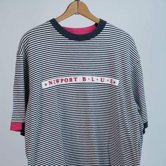 Newport Blue | Shirts | Retro 9s Newport Blue Vaporwave Tshirt | Poshmark